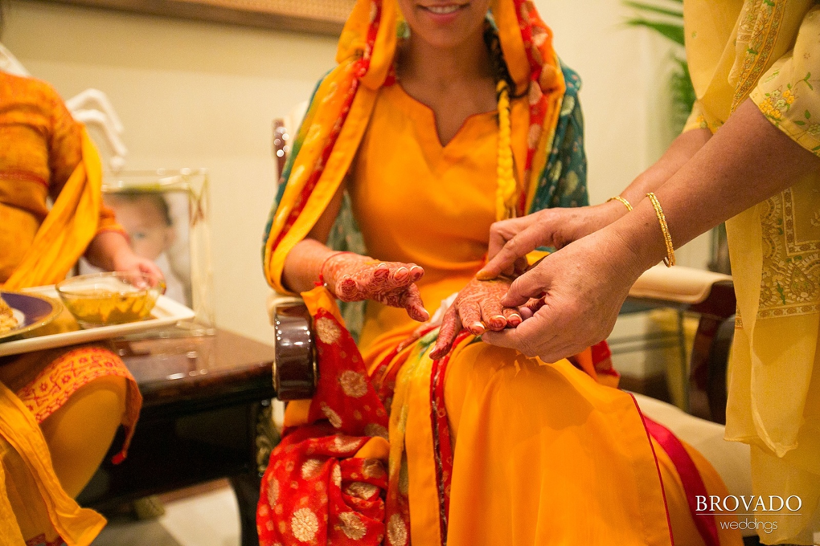 An Indian Wedding in Minneapolis | Day 1: Gaye Holud / Mayon Ceremony ...