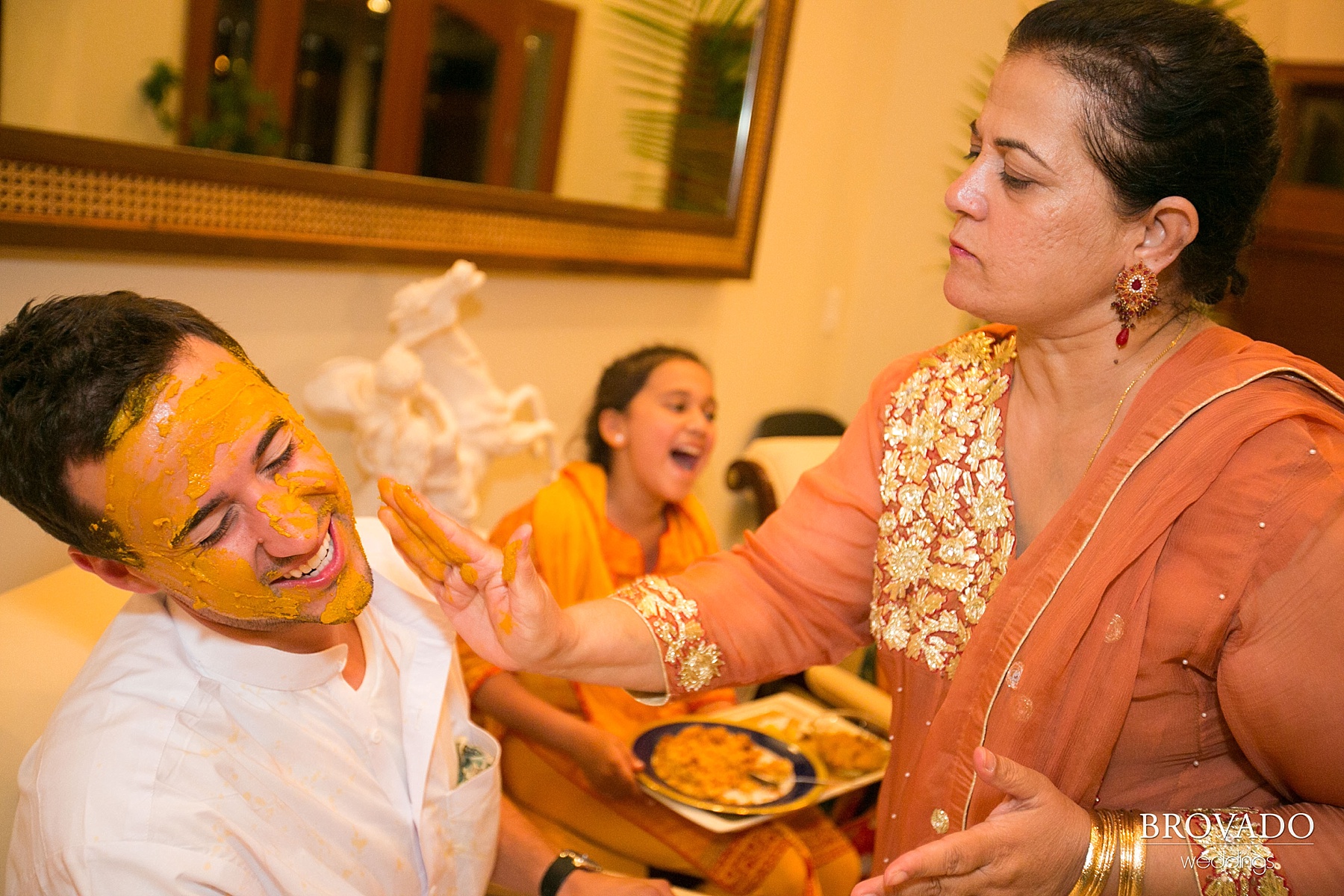 An Indian Wedding in Minneapolis | Day 1: Gaye Holud / Mayon Ceremony ...